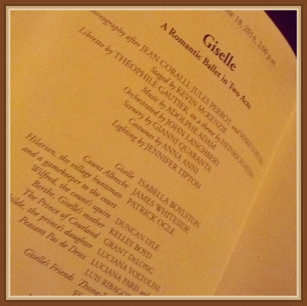 Matinée at the Met: @ABTBallet Performance of “Giselle” starring ...