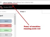 The Node Red Editor