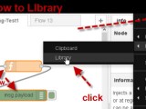 Using The Node Red Library