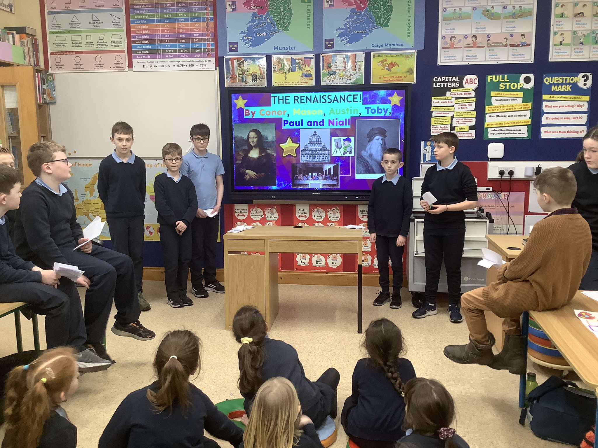 History Projects – St. Joseph's N.S.