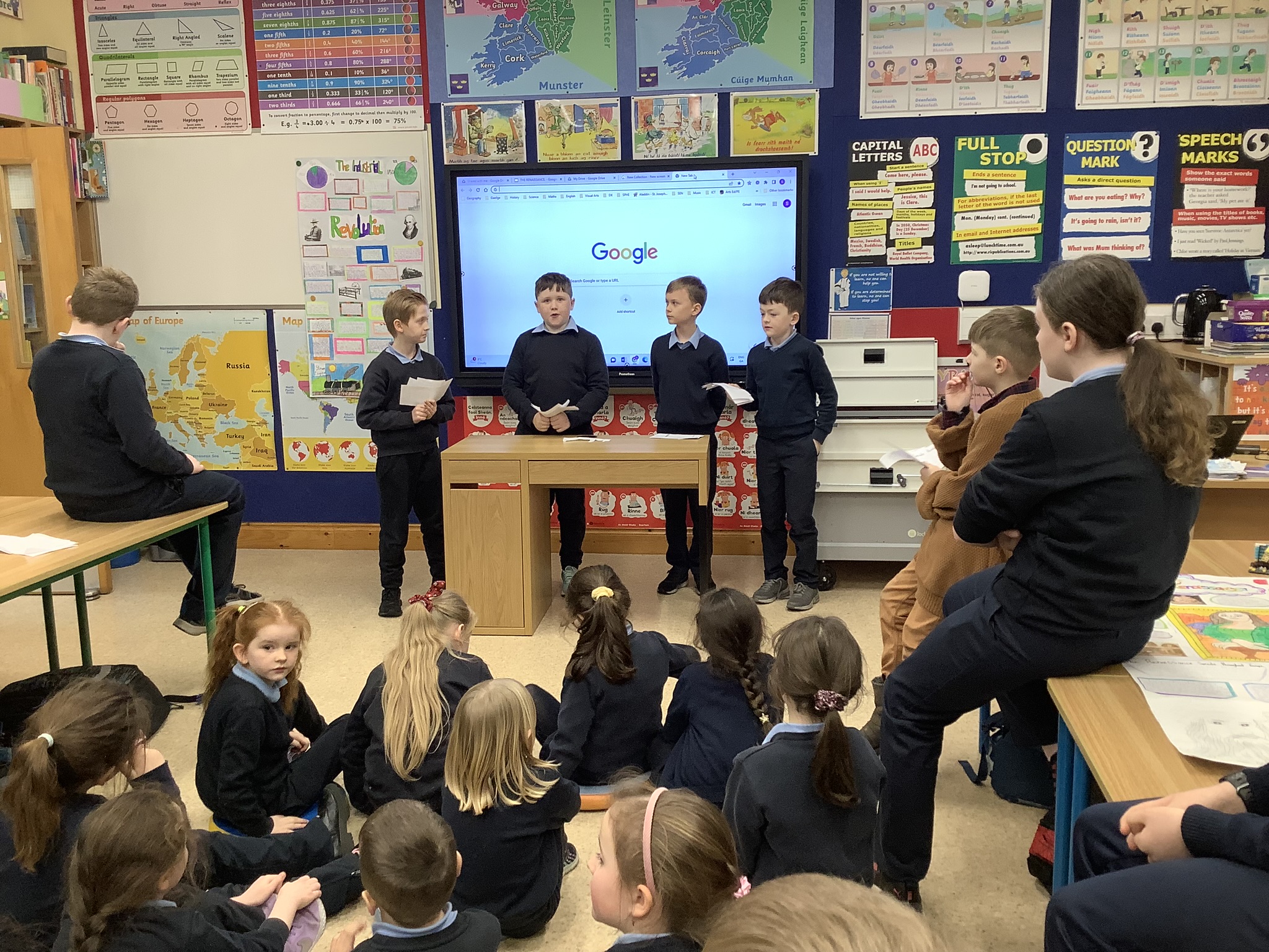 History Projects – St. Joseph's N.S.