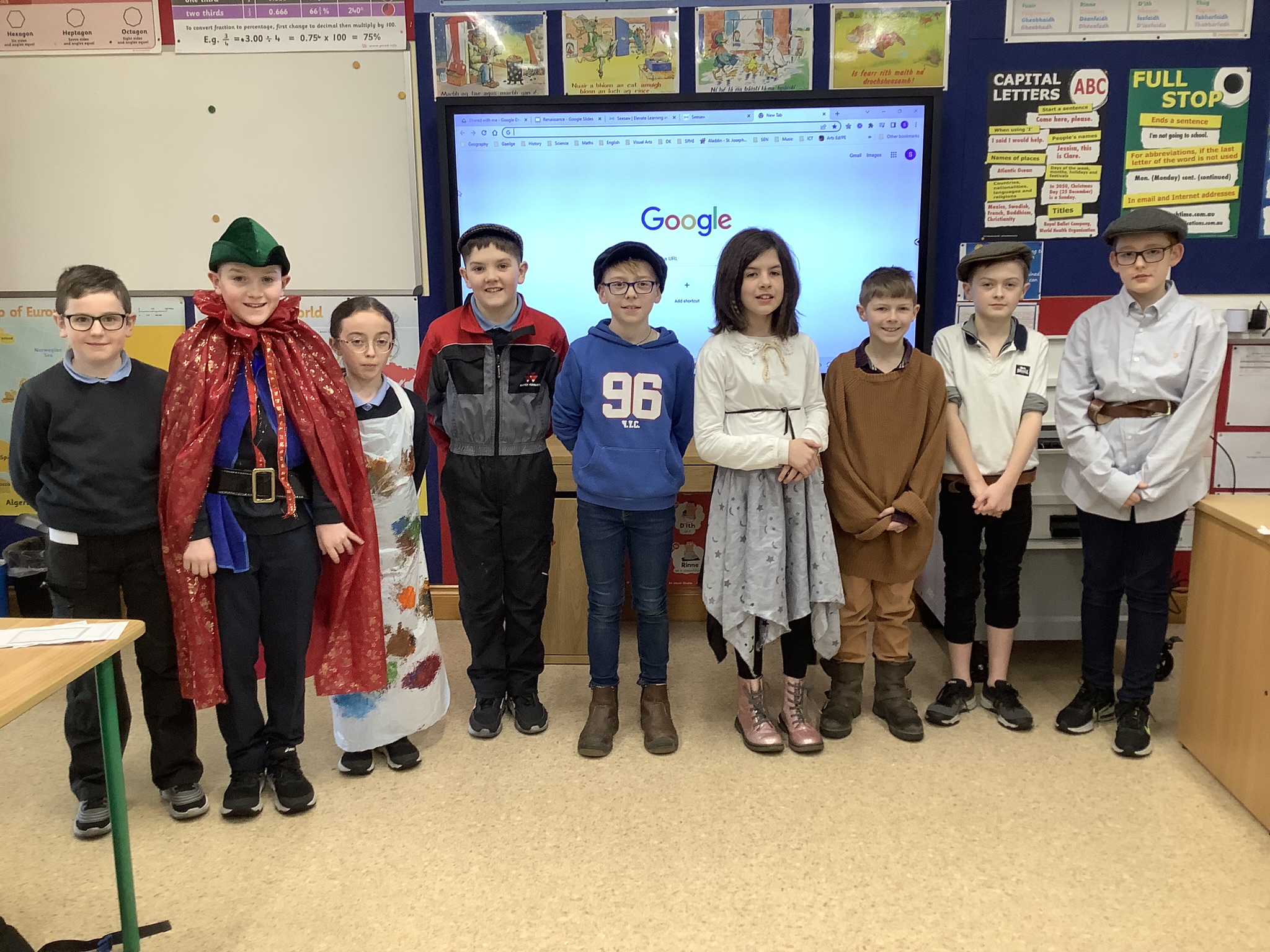 History Projects – St. Joseph's N.S.