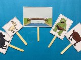 Stories Activity The Three Billy Goats Gruff Stick Puppet Activity