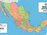 Mapa De La República Mexicana Un Viaje Por Su Geografía Y Territorio