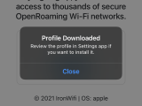 Openroaming Online Signup Ironwifi
