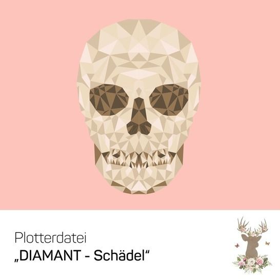 Plotterdatei Diamant - Plotterdatei / Plottervorlage Geometrische ...