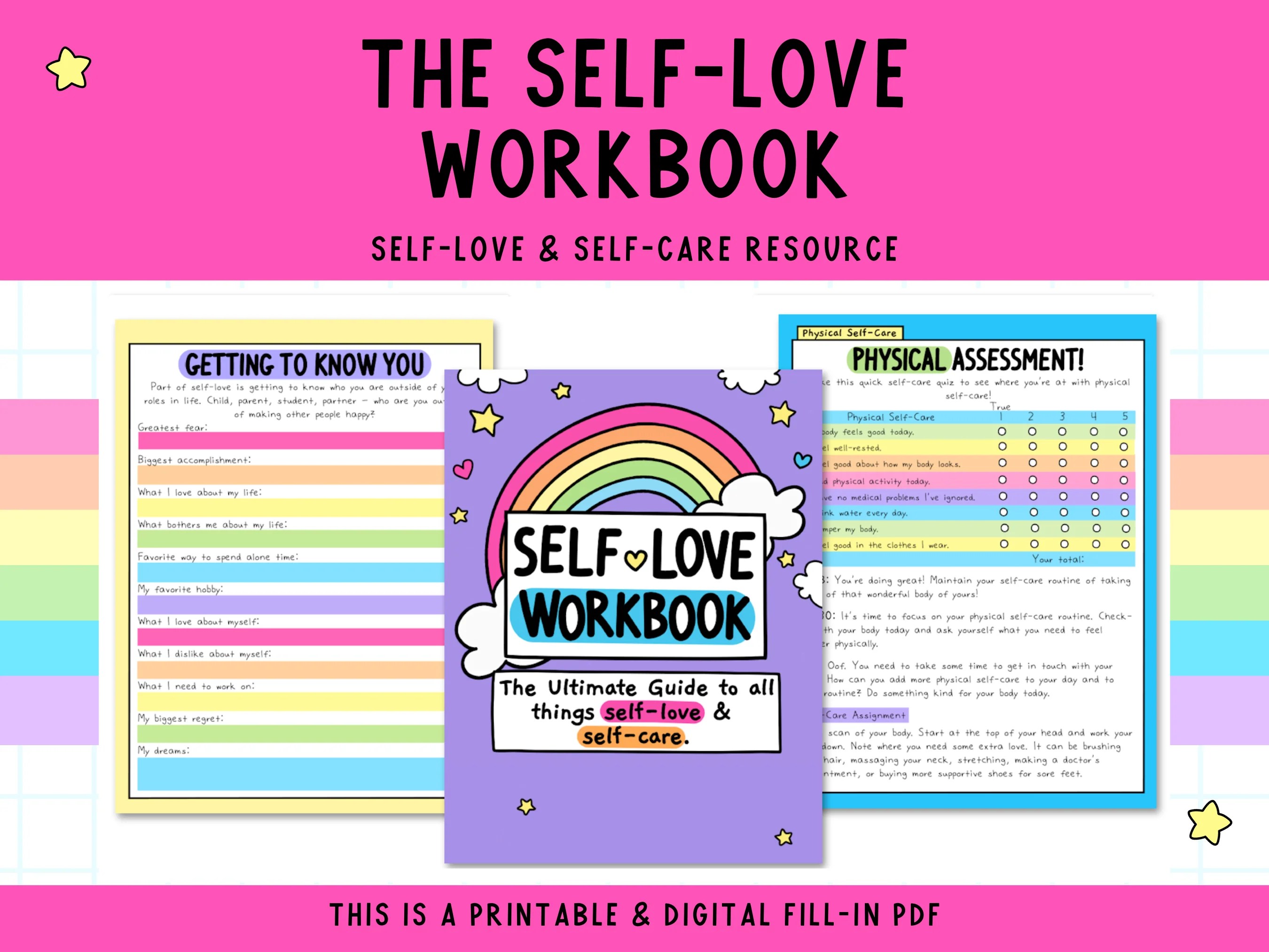 Self Care Self Love Selfloverainbow