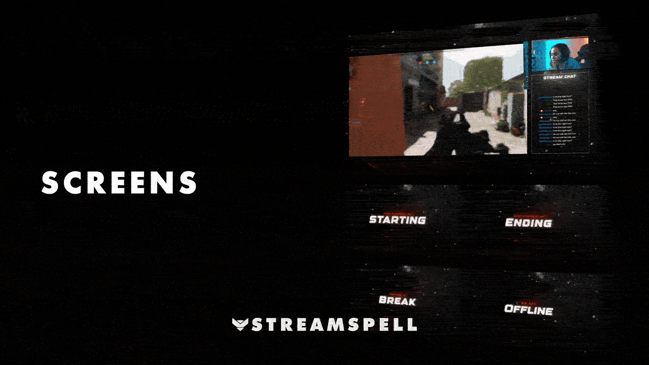 Dark Prime Stream Package Streamspell