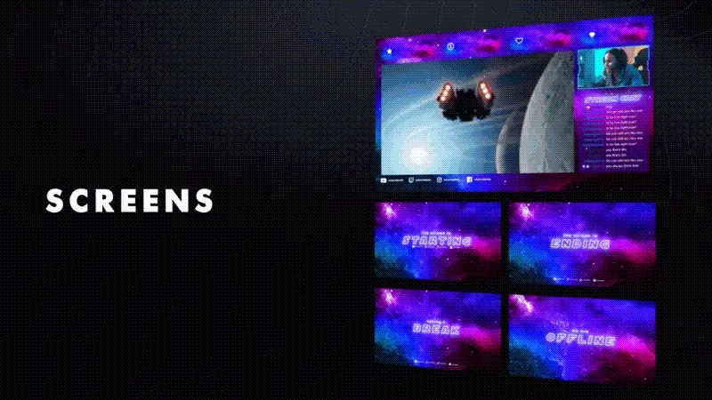 Void Galaxy Stream Package Streamspell