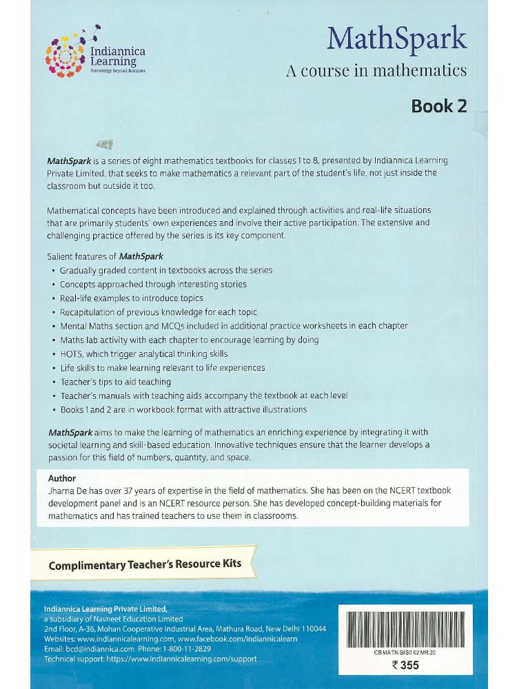 Maths Spark 02 - F Store - Online store for school books, stationery ...