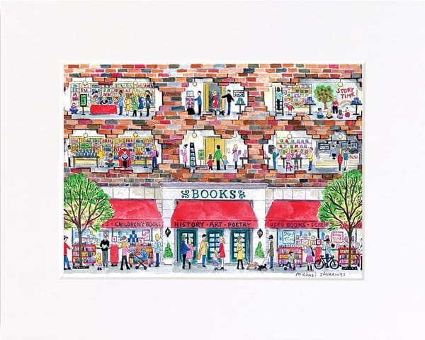 Bookshop Print - Michael Storrings