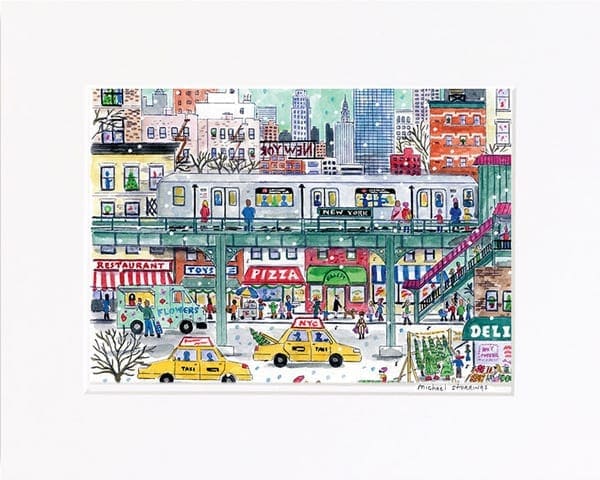 Subway Print - Michael Storrings