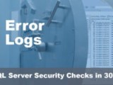 Understanding And Managing Sql Server Error Log Sql Server Consulting