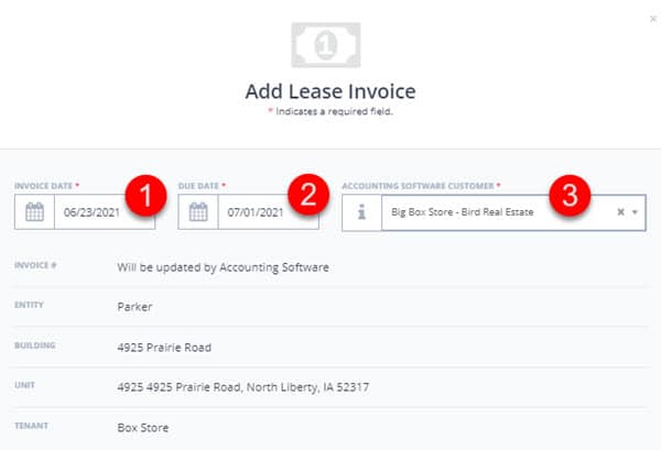 Creating Invoices in STRATAFOLIO - STRATAFOLIO