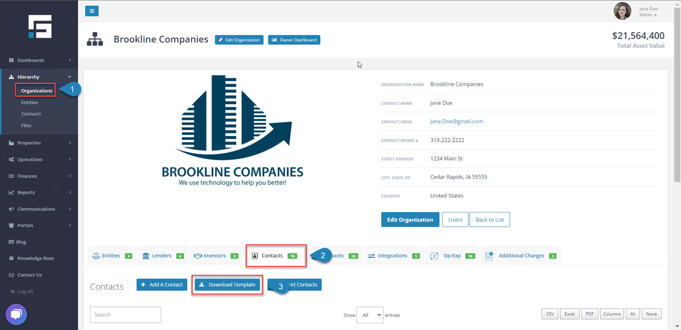 How to Add Contacts in STRATAFOLIO