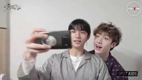 (SPOT KIDS : BLACK) Happy Stray Kids in Pajamas♡ | STRAYKSUBS