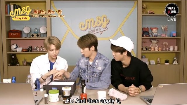 190410 Stray Kids MSG PART 1: Lee Know, Han, & Felix (TMI Live Stage ...