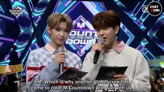190328 M Countdown Stray Kids Seungmin & Felix Special MC Cut | STRAYKSUBS