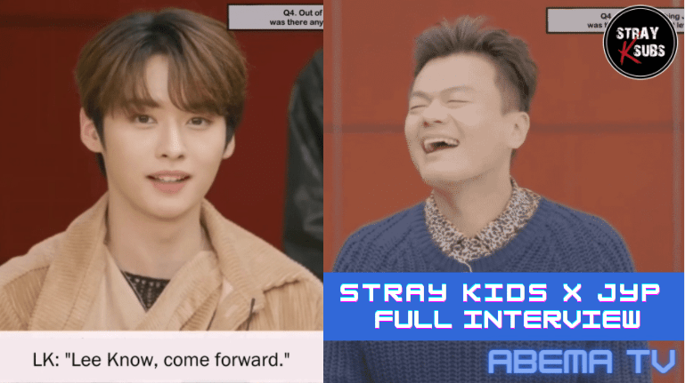 Stray Kids x JYP (Full Interview) Why Bang Chan chose the members ...