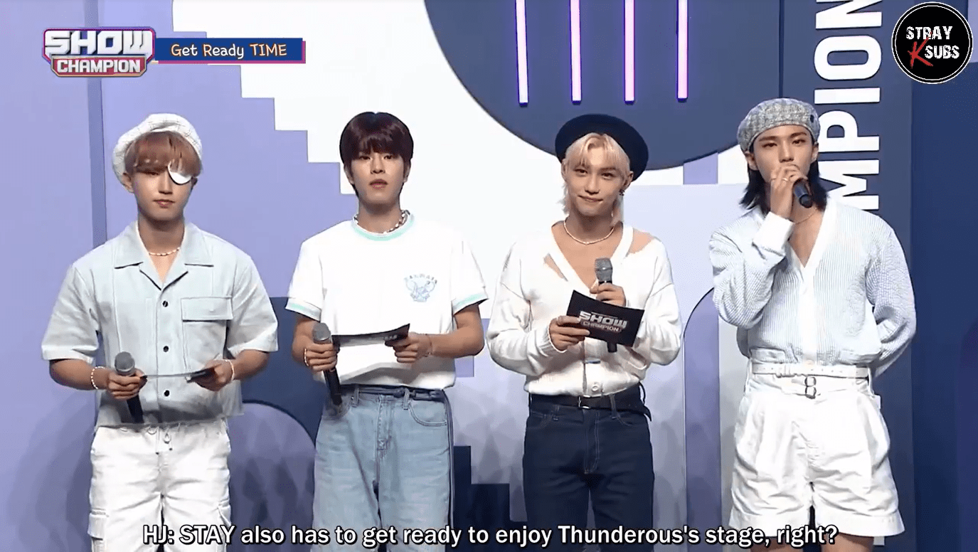210901 Show Champion 'Get Ready Time' with Stray Kids '00 line | STRAYKSUBS