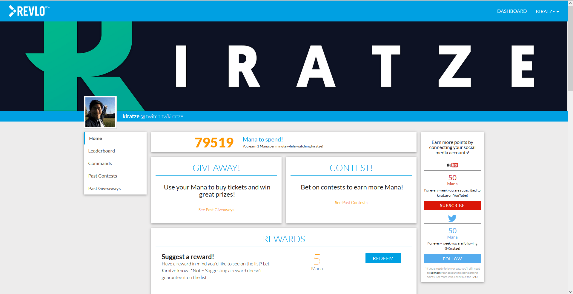 Rewarding With Revlo | StreamerSquare