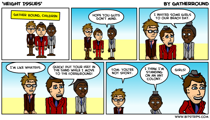 Comic Strip #8: Height Issues | Gather Round Children