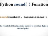 Python Round Function Precision Handling In Numeric Operations