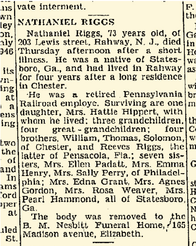 The Riggs Family (Part 3): Finding Fathers – Struggle and Progress