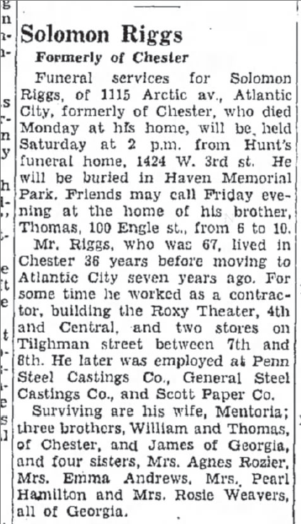 The Riggs Family (Part 3): Finding Fathers – Struggle and Progress