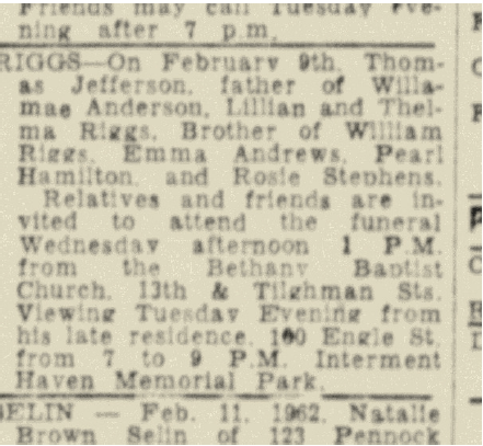 The Riggs Family (Part 3): Finding Fathers – Struggle and Progress