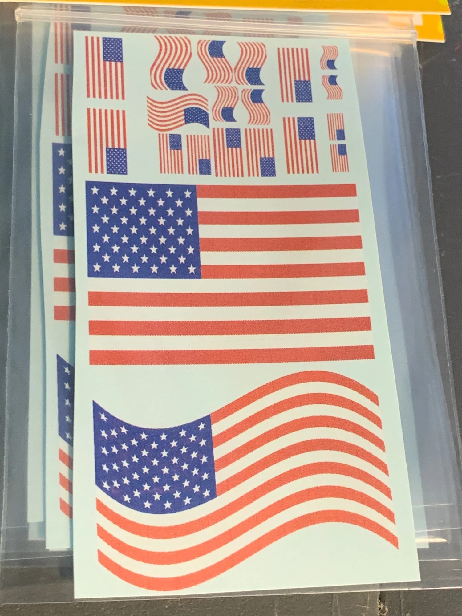 Flag Variety Water Slide Decals Stsdecals