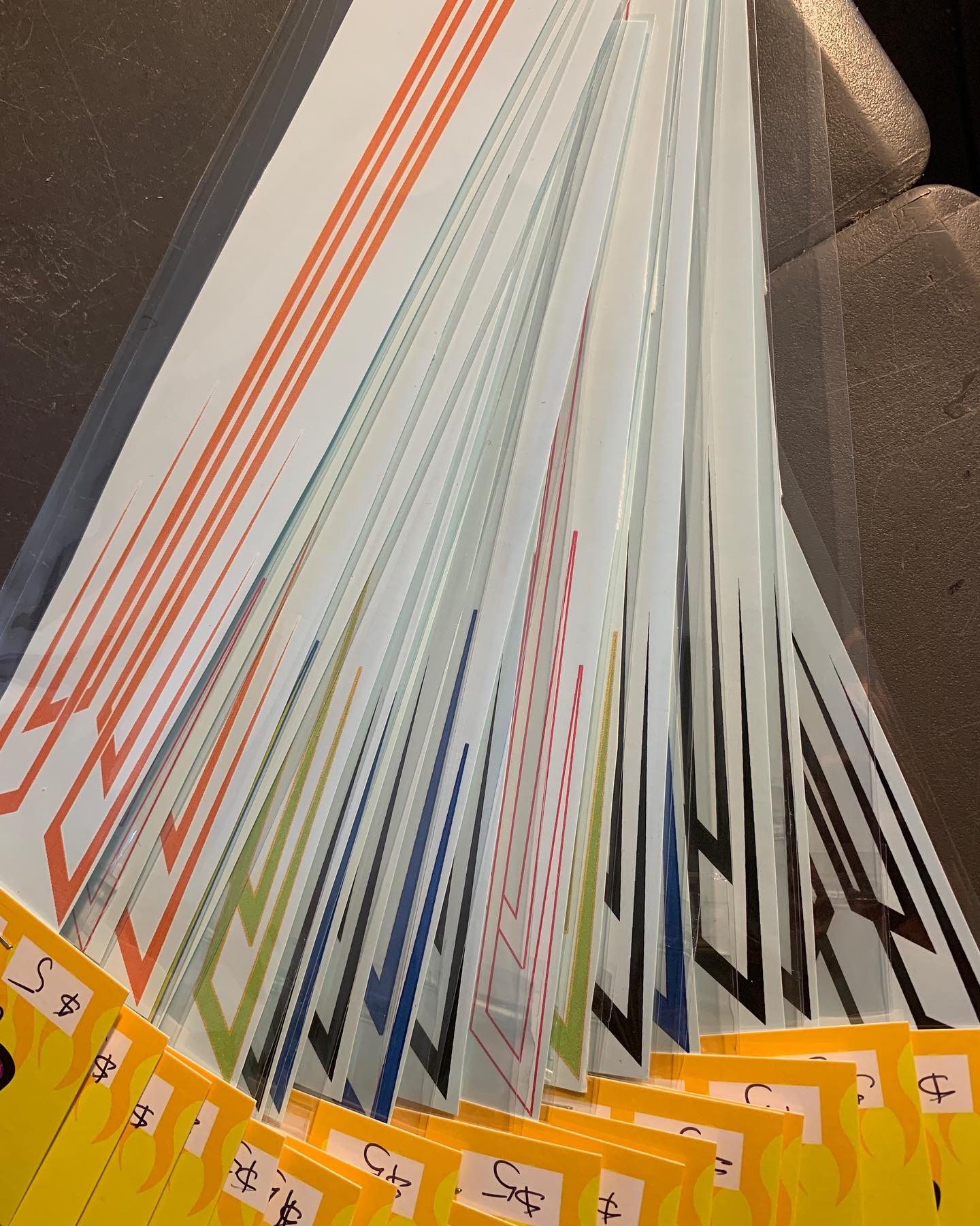 Semi Stripes Water Slide Decals Stsdecals