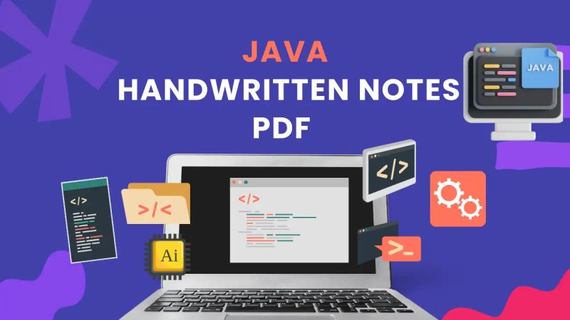 Java Complete Handwritten Notes In Pdf - Premium Mountain Texture Gallery - High Resolution
