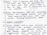 Python Handwritten Notes Pdf Download Studenthouse