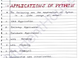 Python Handwritten Notes Pdf Download Studenthouse