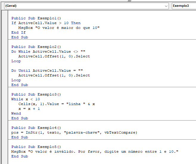 Como Criar Código VBA com ChatGPT: 5 Exemplos de Códigos