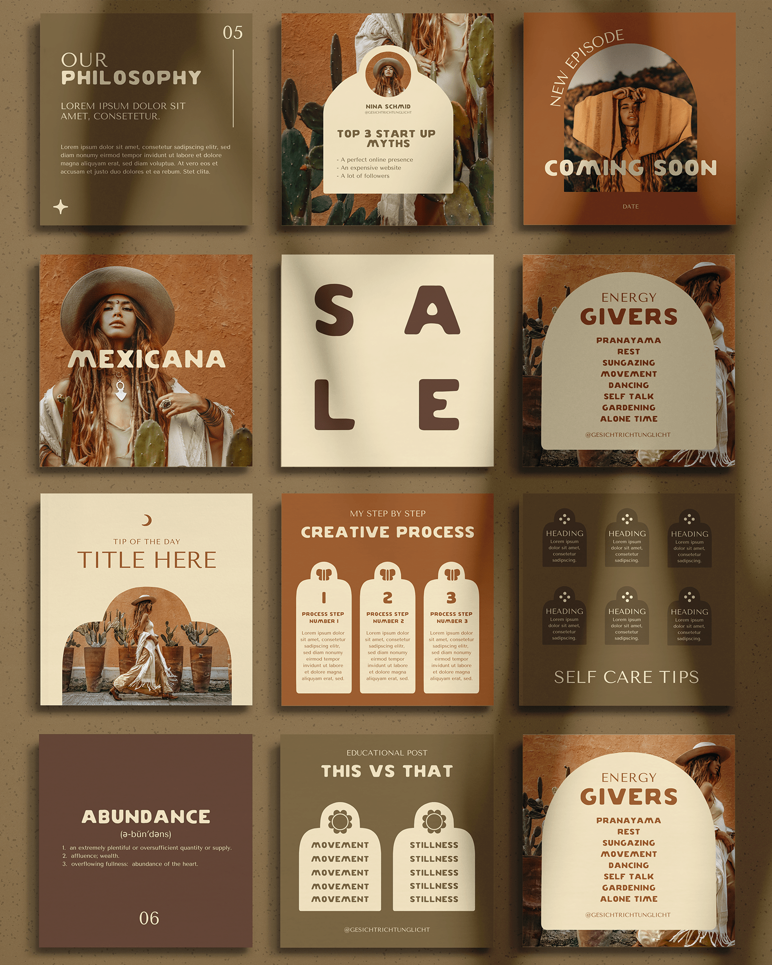 CANVA Social Media Template – Studio GRL