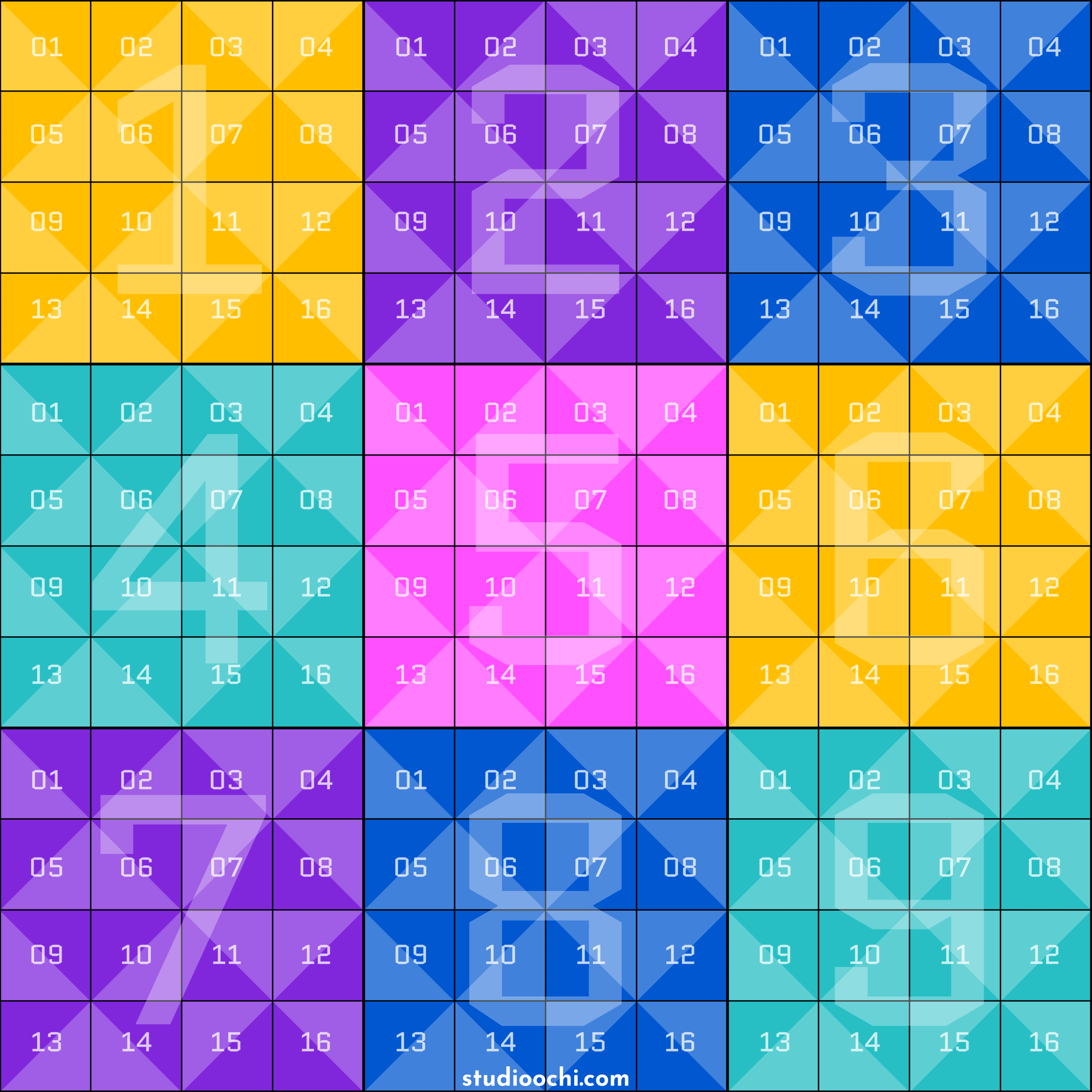 [2D] Low Poly People Textures Compilation ⋆ Studio Ochi