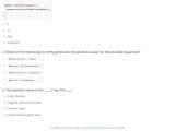 Quiz Worksheet Absolute Value In Java Study