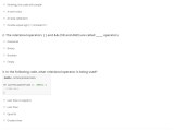 Quiz Worksheet Java Relational Operators Study
