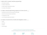 Quiz Worksheet Modular Programming In Java Study