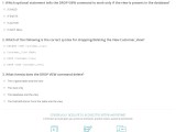 Quiz Worksheet Sql Drop View Statement Study