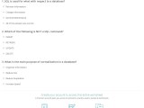 Quiz Worksheet Sql Normalization Study