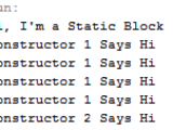 Static Block Vs Constructor In Java Lesson Study