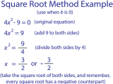 Methods To Solve Quadratic Equations Types Examples Lesson