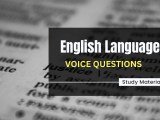 Voice Questions Get 10 Mcqs With Solutions