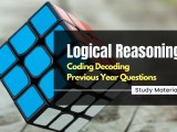 Coding Decoding Previous Year Questions Of Ssc And Bank