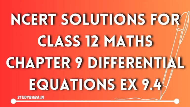 New Edition NCERT Exemplar Class 12 Maths Solutions PDF Download STUDYBABA new-edition-ncert-exemplar-class-12-maths-solutions-pdf-download-studybaba