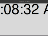 A Clock Timer Program With A Beautiful Design Using Python Tkinter
