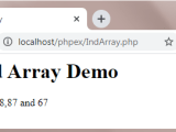 Arrays In Php Php Tutorial Study Glance